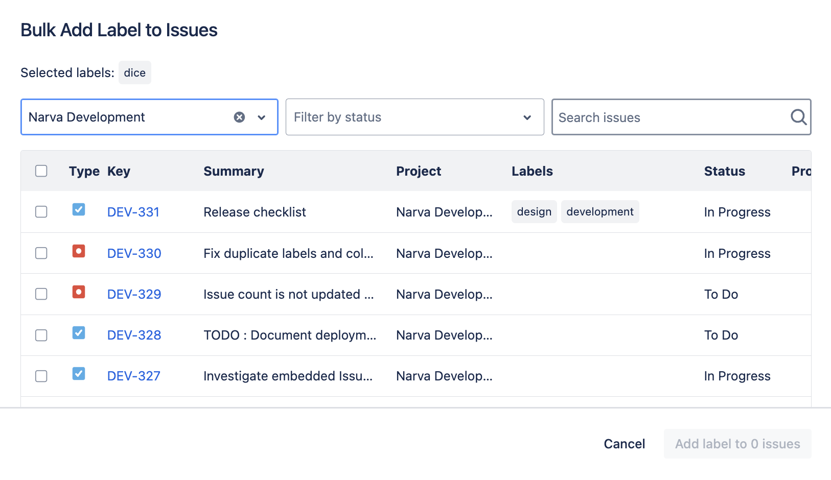 Edit or Merge Labels in Jira