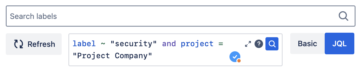 Managing Jira Labels